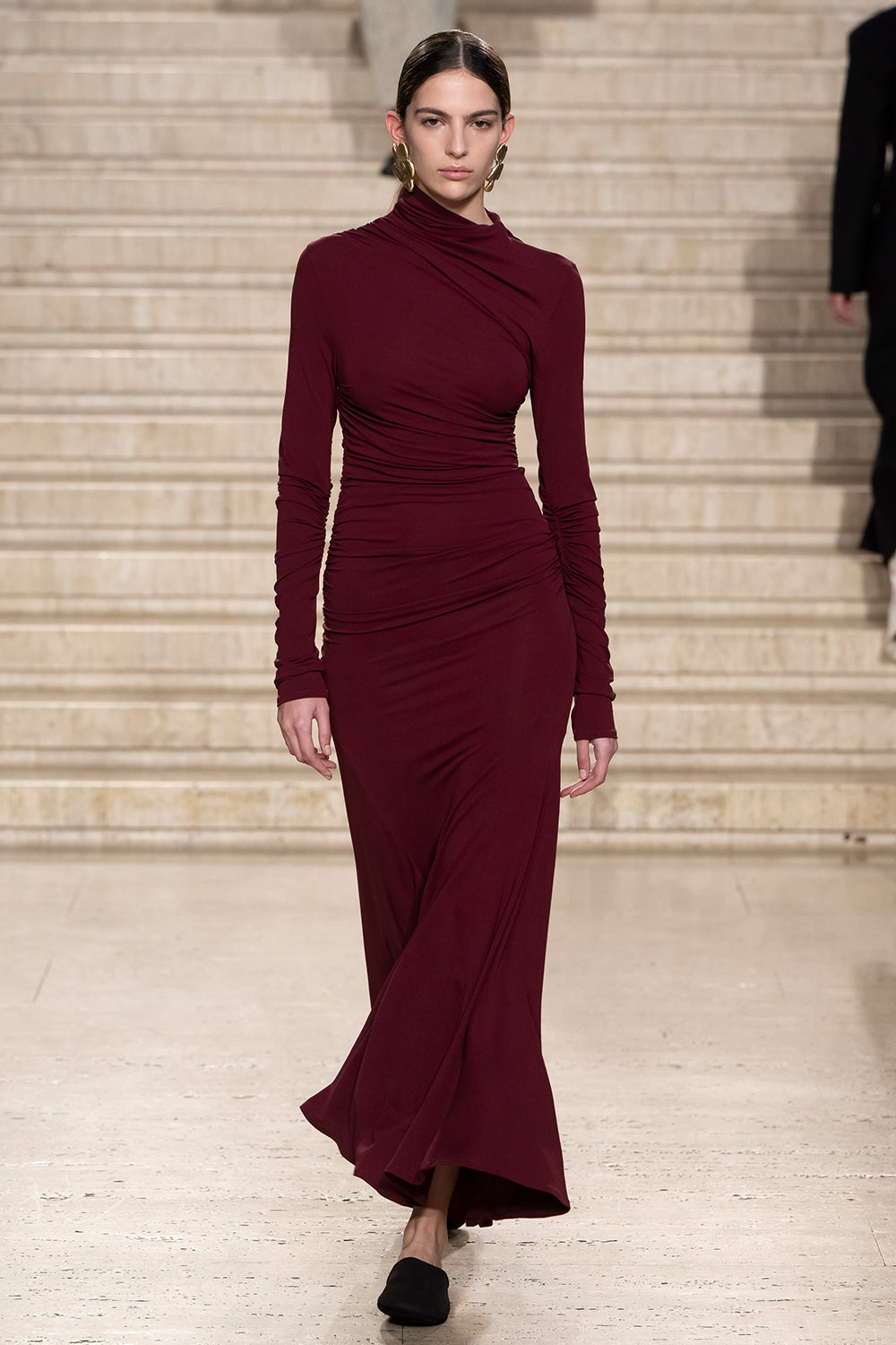 Africa Dress Deep Claret – TOVE Studio