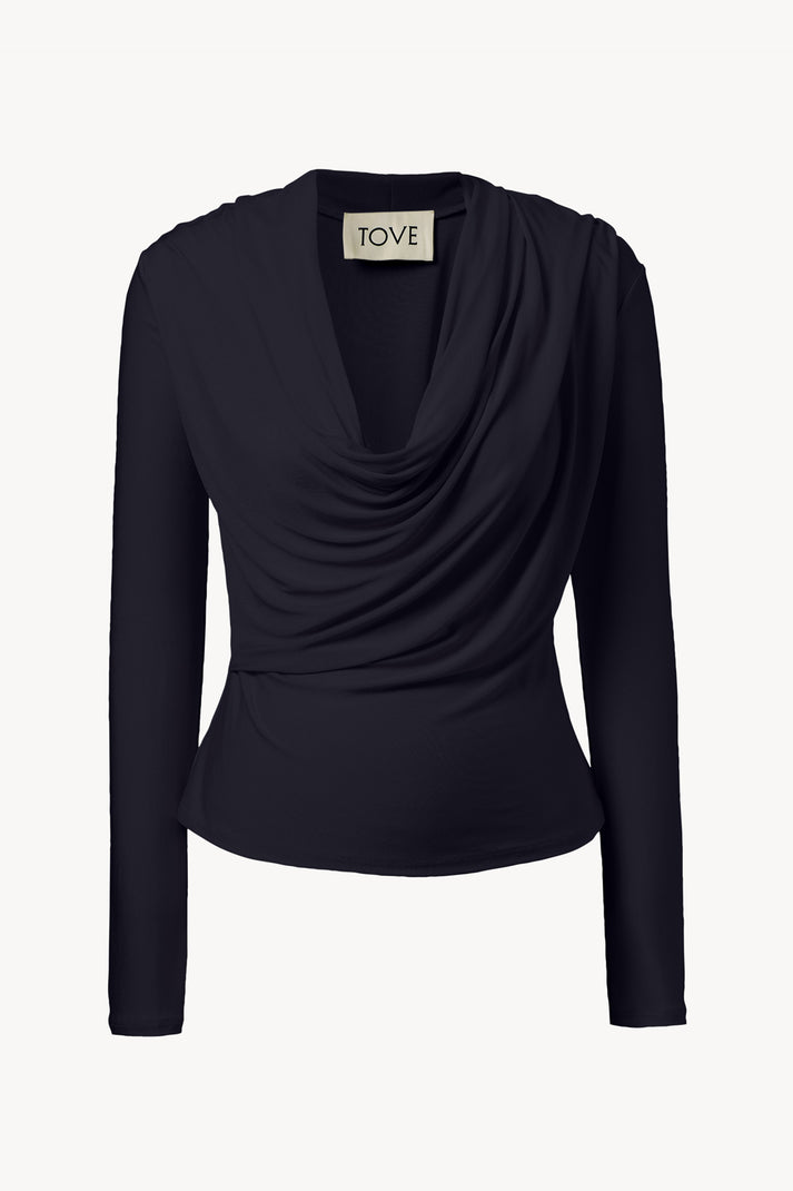 Fina Top Navy – TOVE Studio