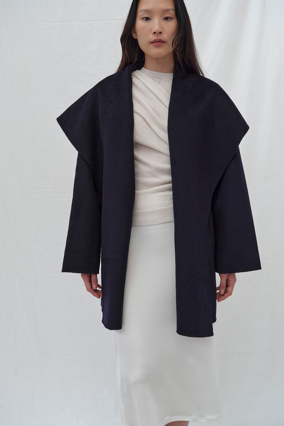 Senta Coat Navy – TOVE Studio