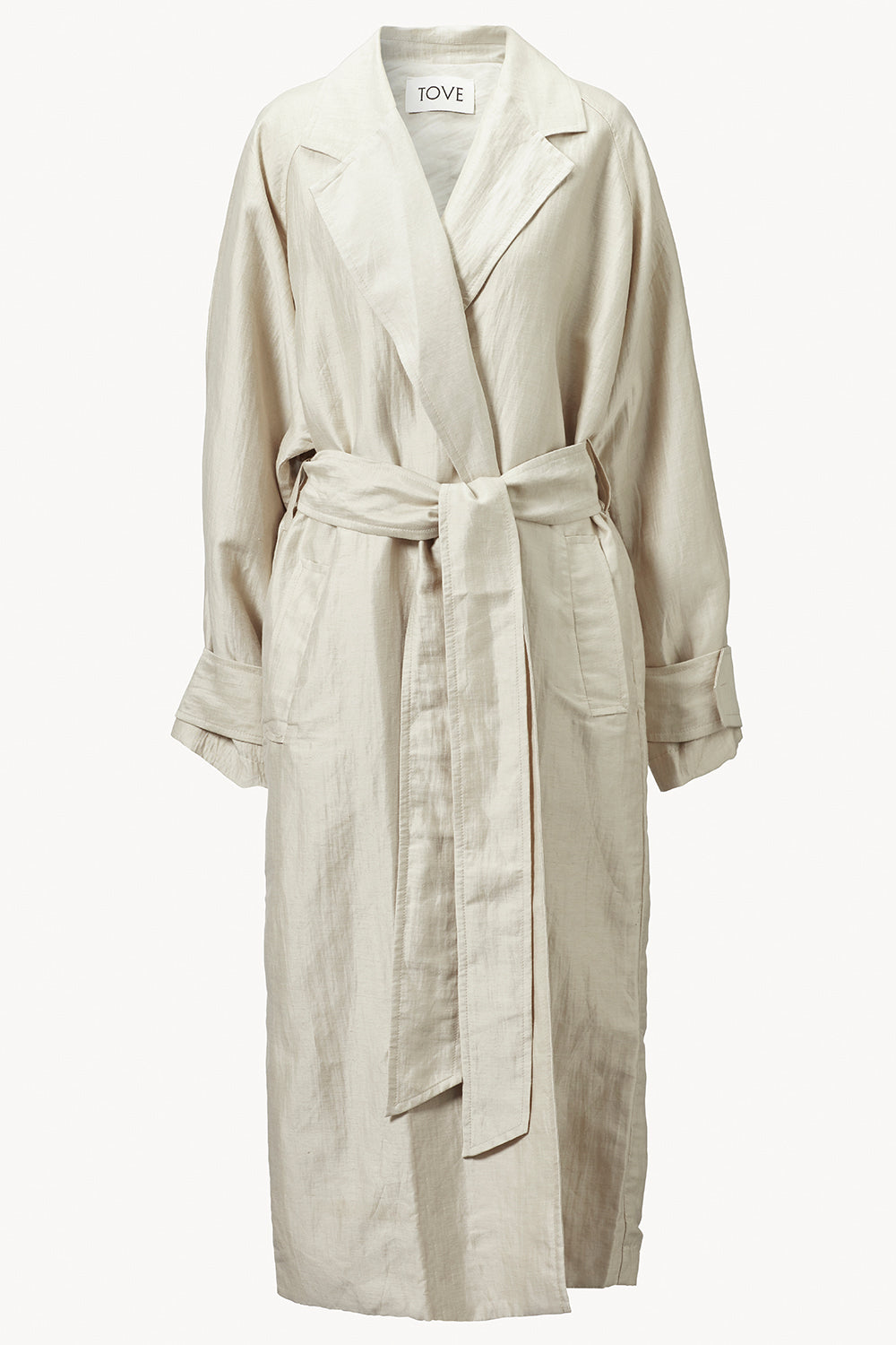 Mathilde Trench Stone – TOVE Studio