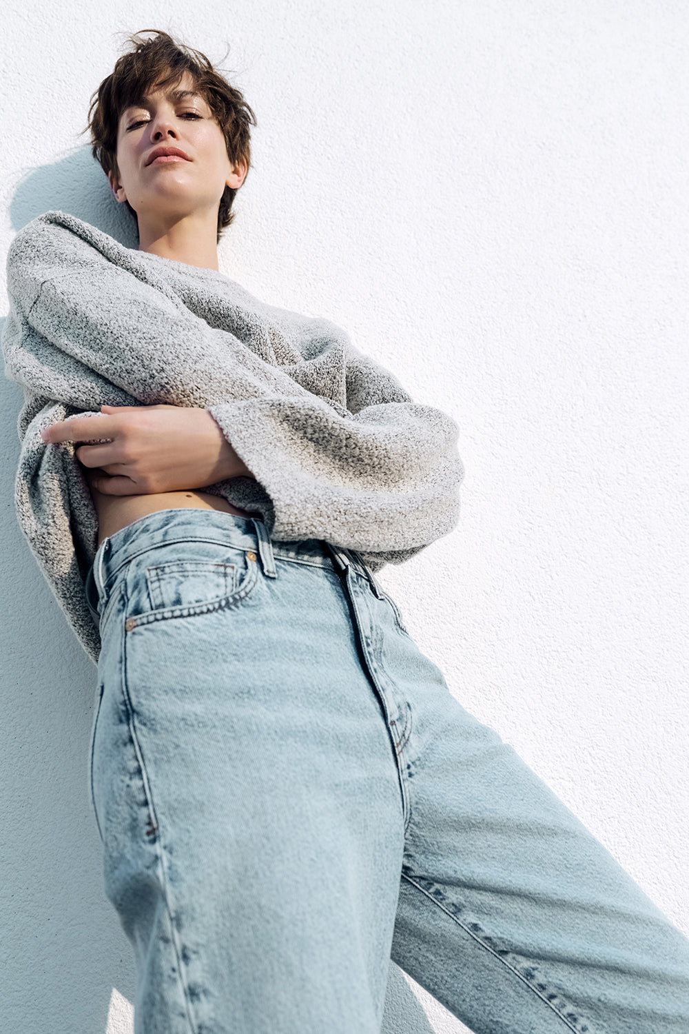 Sofie Jean Relaxed Leg Mid Blue Length 32" · TOVE Studio · Advanced ...